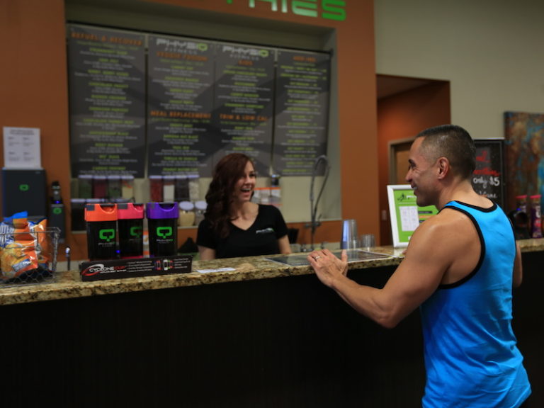 You'll find more lux amenties at Physiq than a boutique fitness studio